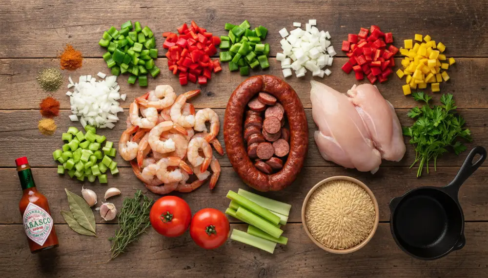 Hearty Creole Jambalaya Soup: A Spicy Beef & Chicken Classic - Revealed ...