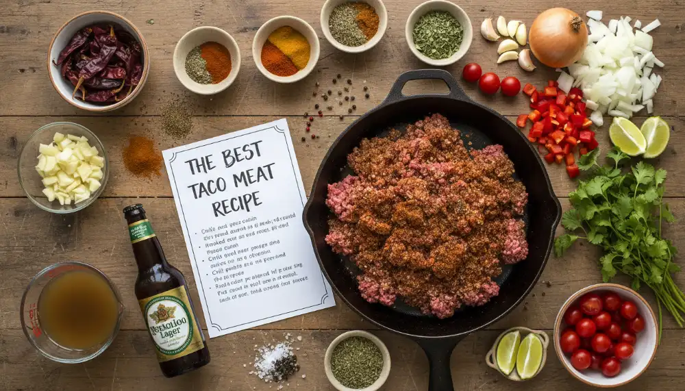 The Best Taco Meat Recipe: The Ultimate Taqueria-Style Guide - Revealed ...