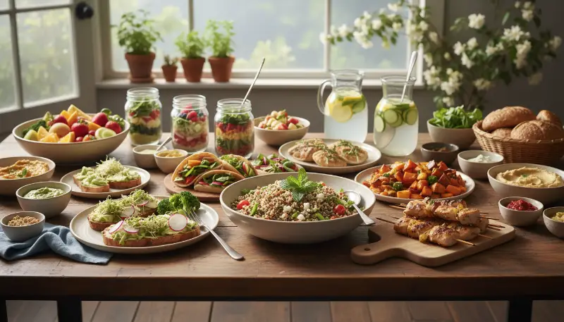 Healthy Spring Lunch Ideas: Quick and Nutritious Midday Meals Featuring ...
